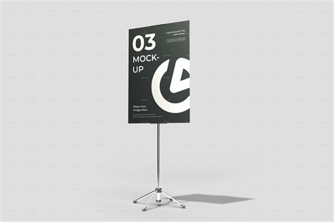 Stand Banner Mockup Graphics Graphicriver