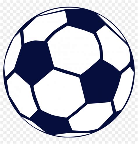 Soccer Ball Clip Art Free Soccer Ball Clip Art Sports Navy Blue