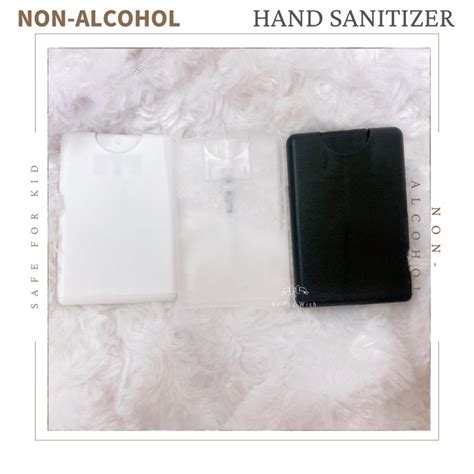 Without Sticker Non Alcohol Cute Cartoon Pocket Spray Safe Sanitizer Mini Hand Sanitizer