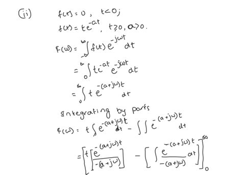 [solved] A 17 1 Use The Defining Integral To Find The Fourier