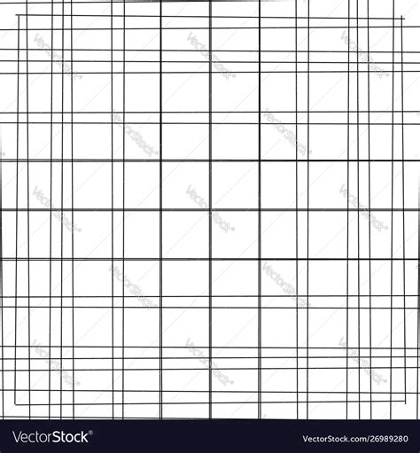 Dynamic Random Lines Grid Mesh Crosshatch Tangled Vector Image