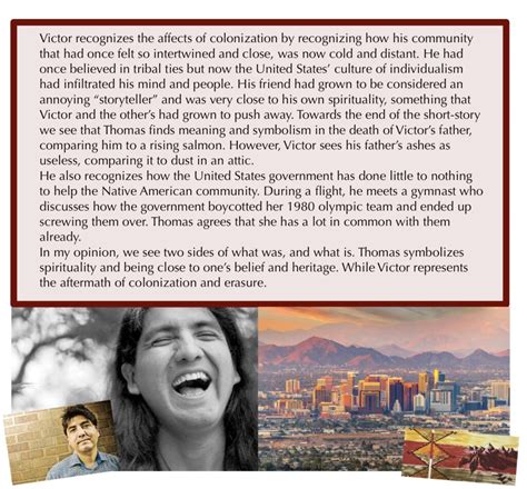 Sherman Alexie Eng 201 Intro To Literature Fall 2022