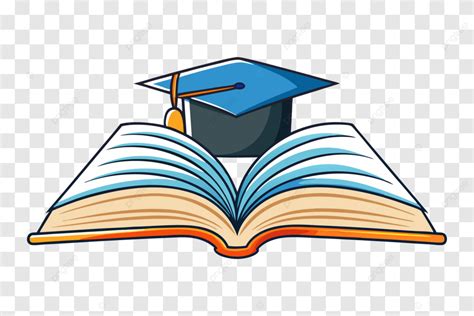 성취 교육과 학문적 추구를 다채로운 스타일로 표현하는 열린 책에 놓인 졸업 모자의 생생한 그림 눈금 캡 책 Png 일러스트 및 이미지 에 대한 무료 다운로드 Pngtree