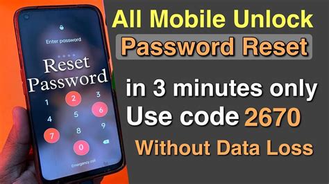 How To Unlock Mobile Pattern Lock In 2 Minutes Realme Oppo Ka Lock Kaise Tode Unlockallphone