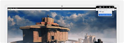Turn On Game Mode To Improve Game Performance On Mac