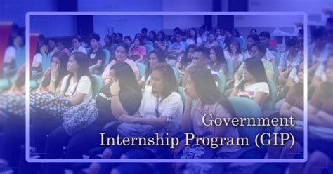 Dswd Government Internship Program Gip Assistance Ph