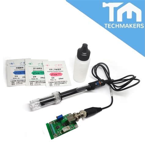 Liquid PH Value Detection Sensor Module Monitoring Control Kitset