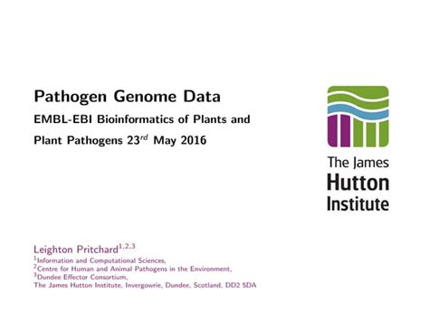 Pathogen Genome Data Pdf