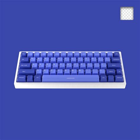 Premium PSD Mechanical Keyboard Isolated D Rendering