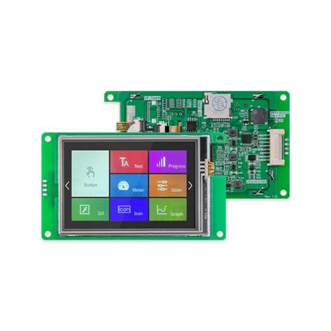 Wizee 3 5 Inch HMI IPS Display 320 480 TTL Serial Screen Touch Display