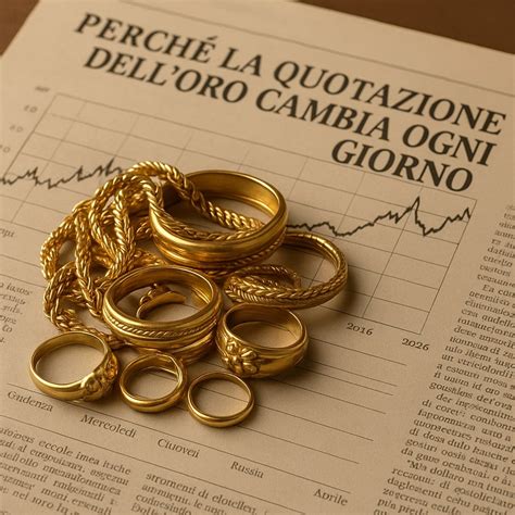 Perché La Quotazione Delloro Cambia Analisi E Previsioni 2026