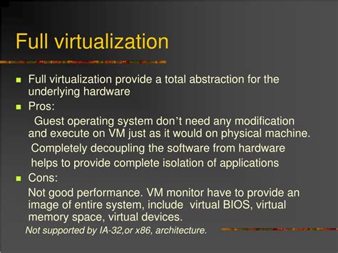 Ppt Xen And The Art Of The Virtualization Powerpoint Presentation Free Download Id4541969