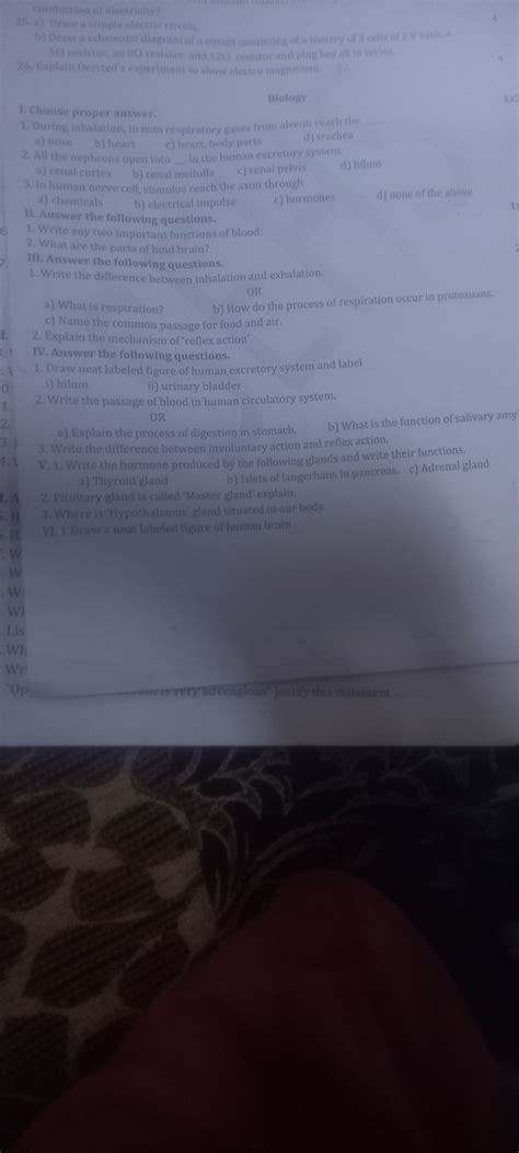 Conduction Ofty25 A Draw A Simpleb Draw A Schemacircuitlesdiag