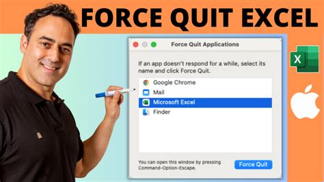 How To Force Quit On Excel Mac Step By Step Myexcelonline