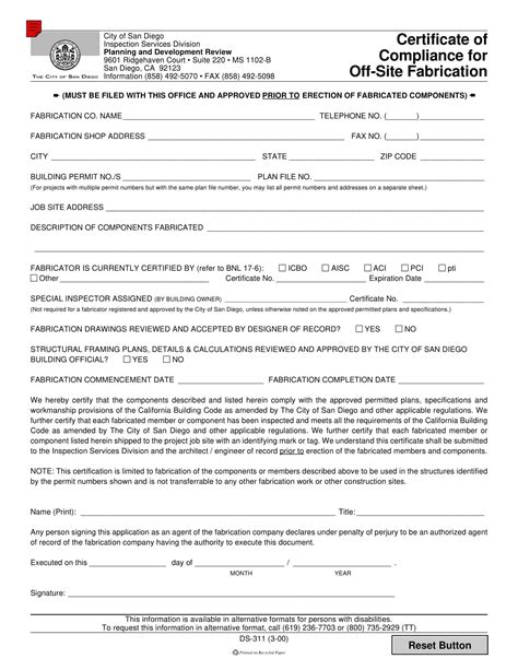 Free Printable Certificate Of Conformance Templates [pdf Word Excel]