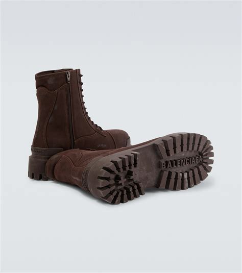 Balenciaga Strike Combat Boots Balenciaga