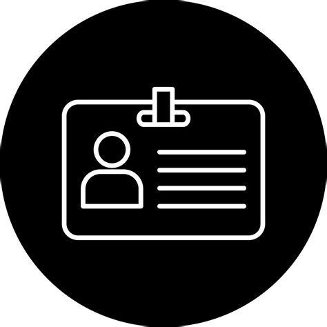 Press Pass Vector Icon Style 22552420 Vector Art At Vecteezy