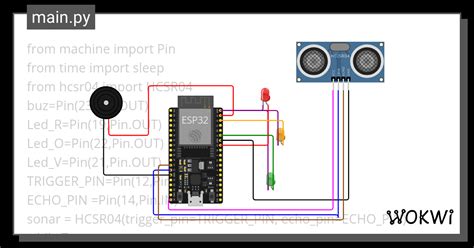 Radar Wokwi Esp32 Stm32 Arduino Simulator
