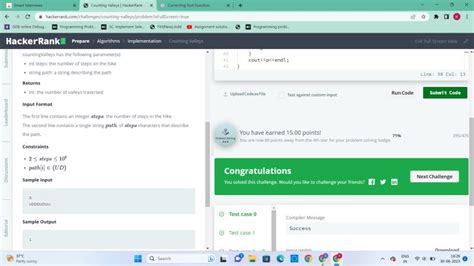 sushma k on linkedin day62 100daysofcodechallenge hackerrank like share india today…