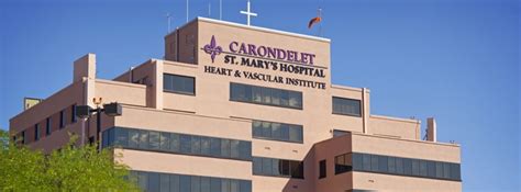 St Marys Hospital Carondelet Heart And Vascular Tucson Az