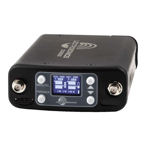 Lectrosonics DCR822 Dual Channel Digital Receiver LSC