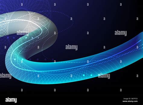 Fiber Cable Optic Technology High Speed Internet Communication And