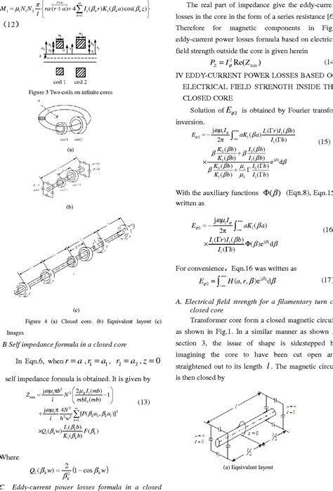 Figure 2 From Two Calculation Methods Of Eddy Current Losses In High Frequency Transformer