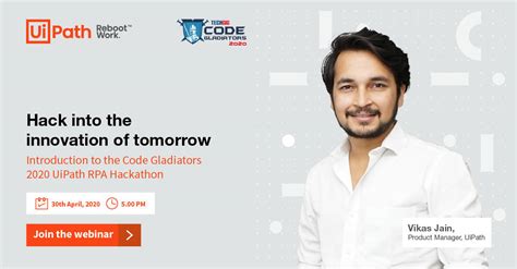 Want To Participate In Code Gladiators 2020 Uipath Rpa Hackathon Atte