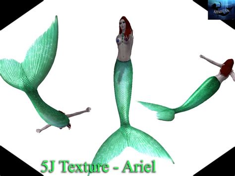 Second Life Marketplace Ariel 5j Mer Tail