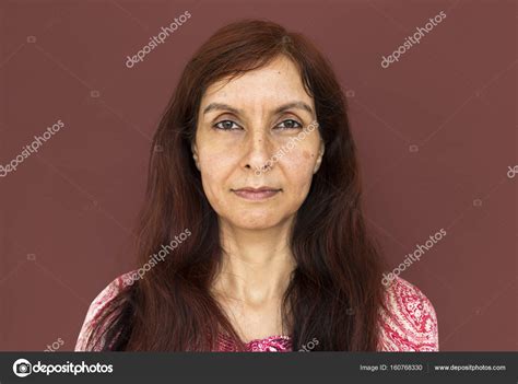 Serious Indian Woman Stock Photo Rawpixel