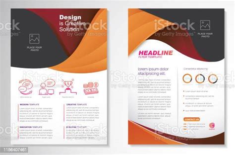 벡터 브로셔 플라이어 디자인 레이아웃 템플릿 2019년에 대한 스톡 벡터 아트 및 기타 이미지 2019년 Advertising Week Staff Meeting