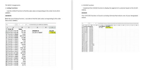 Tdi Week Three Assignment For Beginners Still On Different Excel