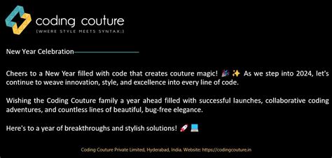 Coding Couture On Linkedin Codingcouture Bugfreeelegance