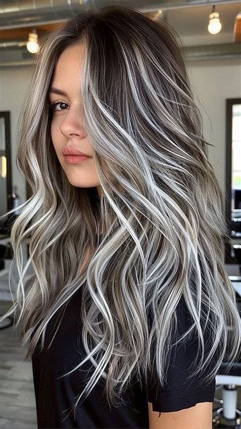 How Can I Style My Silver Hair For A Special Event In 2025 Platinum Blonde Highlights Dark