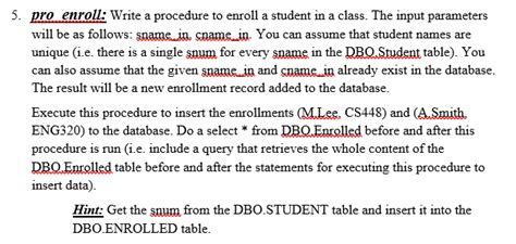Solved Need Help With The Following Sql Question Provided