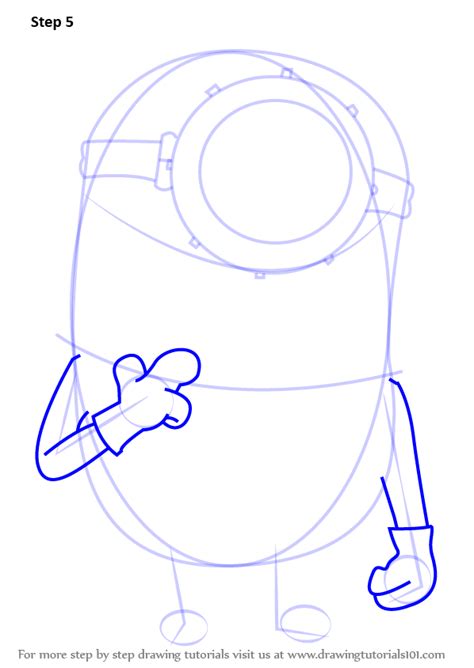 How To Draw Stuart From Minions Minions Step By Step DrawingTutorials101 Com