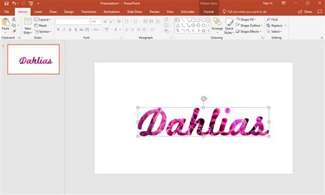 how to fill text with an image in powerpoint e learning heroes