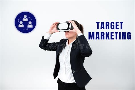 Sign Displaying Target Marketing Conceptual Photo Market Segmentation Audience Targeting