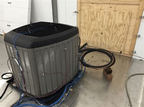 Variable Speed Unit B Outdoor Unit Installed In Environmental Chamber Download Scientific Diagram