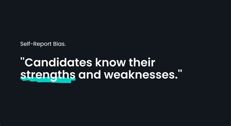 Self Report Bias Equalture