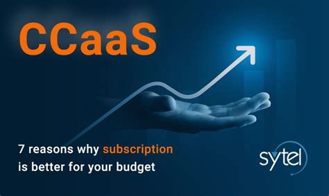 Eduardo Miller On Linkedin 7 Financial Benefits Of The Ccaas Subscription Model
