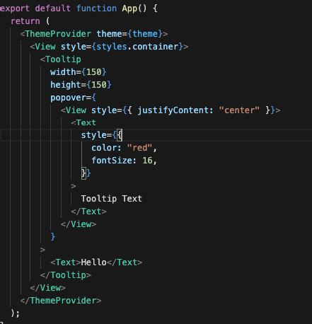 Tooltip Positioning Issue On Android Still Exists In Version Issue React Native