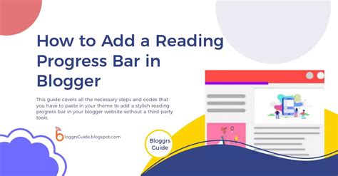 How To Add A Reading Progress Bar In Blogger Website