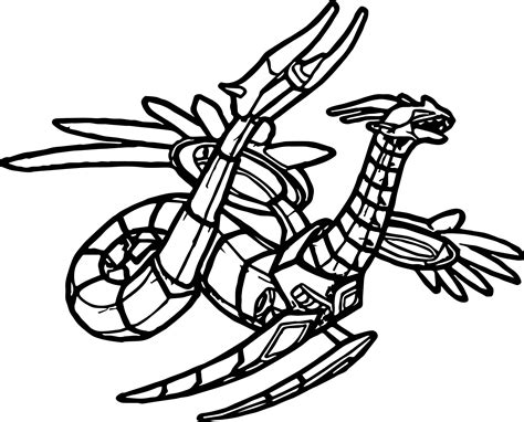 Bakugan Altair Coloring Page