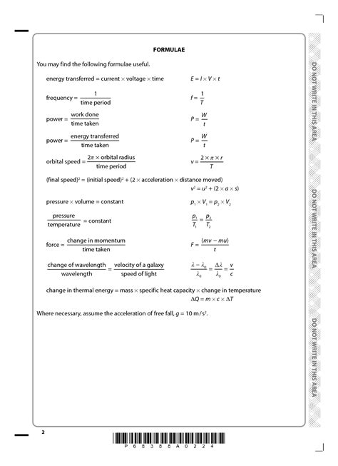 SOLUTION Igcse Edexcel Physics Jan 21 Paper 2 Studypool
