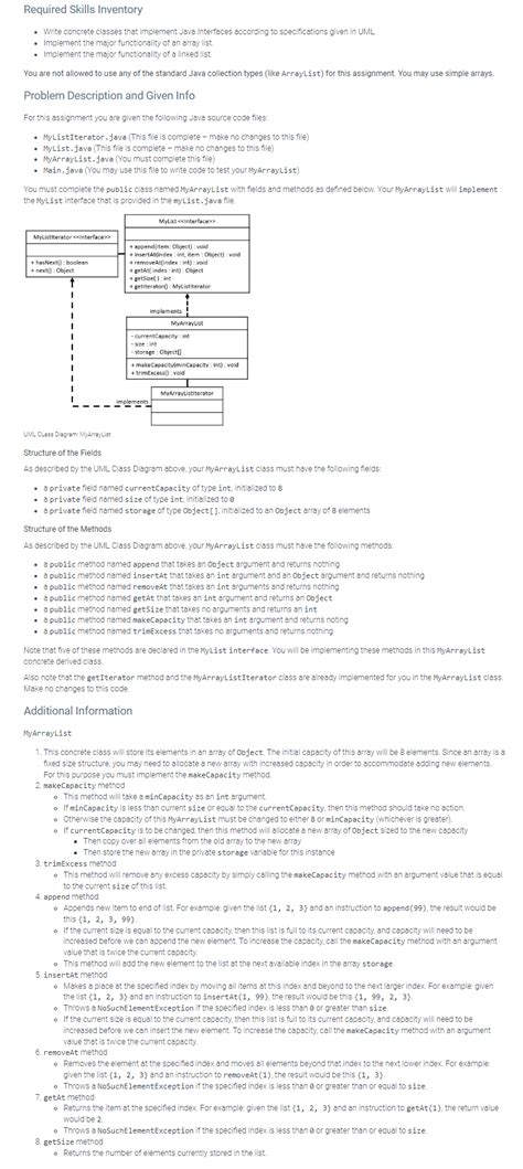 [solved] mylistiterations java main java can be edited required skills course hero