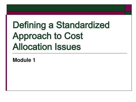 Ppt Cost Allocation For Rural Transit Agencies Powerpoint
