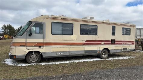 1988 32ft Southwind Motorhome Title Live And Online Auctions On