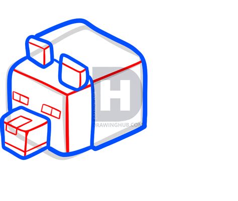 Minecraft Wolf Drawing Free Download On ClipArtMag