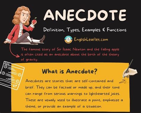 Anecdote Meaning